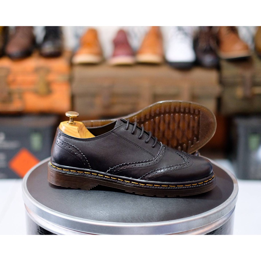 Jual SEPATU BOOTS PENDEK PRIA KULIT ASLI MODEL DOCMART AZCOST WINGTIP ...