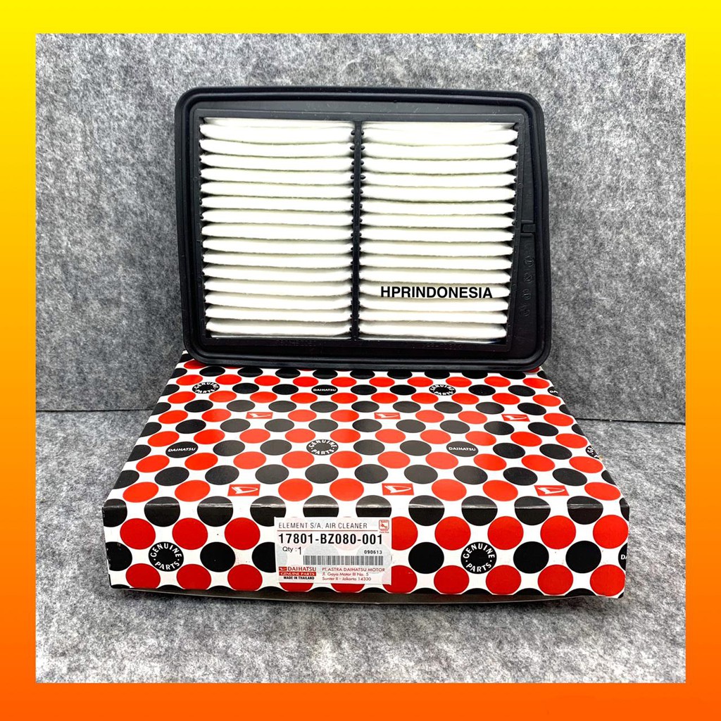 Jual Air Filter Saringan Udara Mesin 17801-BZ080 Daihatsu Luxio 2009 ...