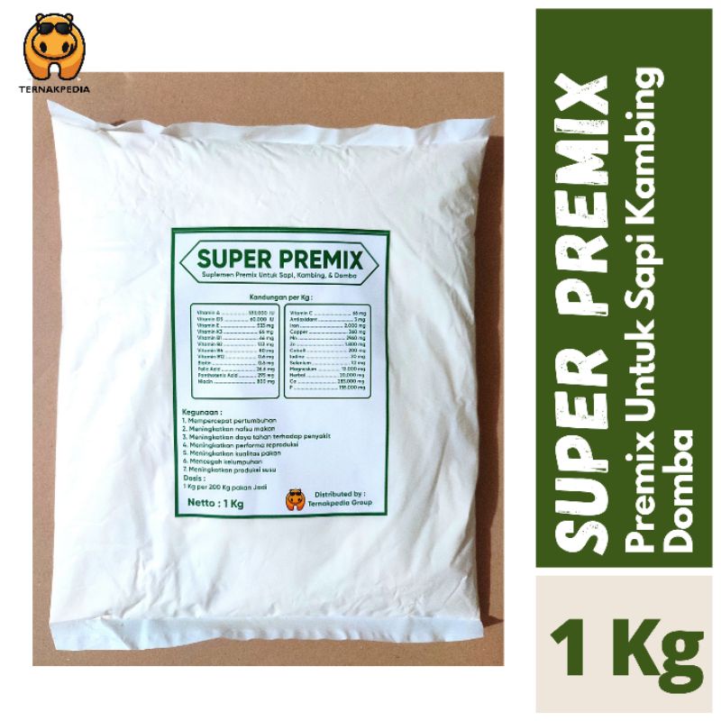 Jual Super Prenix 25 Kg - Premix Kambing - Premix Sapi - Mineral Kambing - Mineral Domba ...