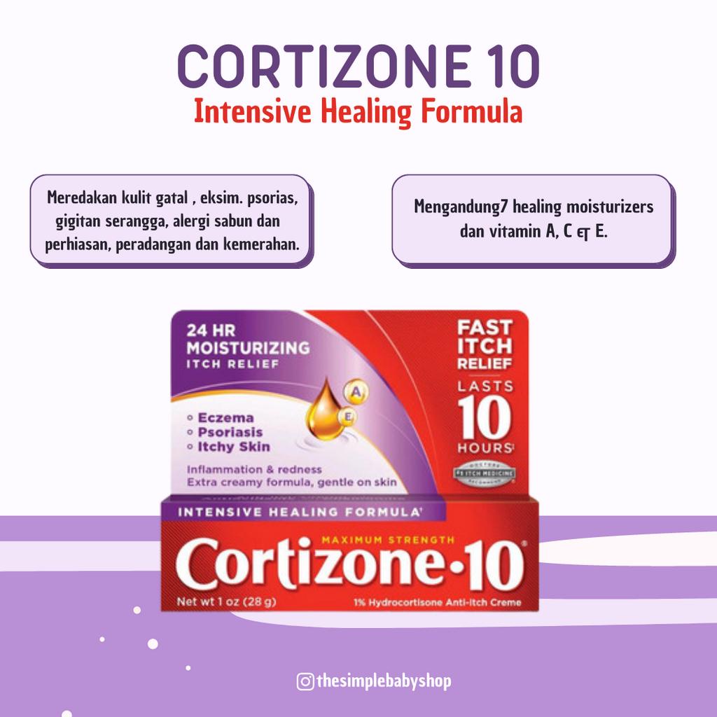 Jual Obat Gatal Eczema Cortizone 10 Intensive Healing Formula | Shopee ...