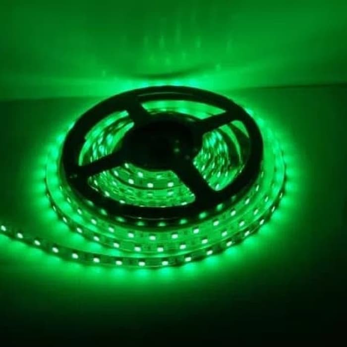 Jual lampu led strip gel smd 5050 ip44 waterproof hijau | Shopee Indonesia