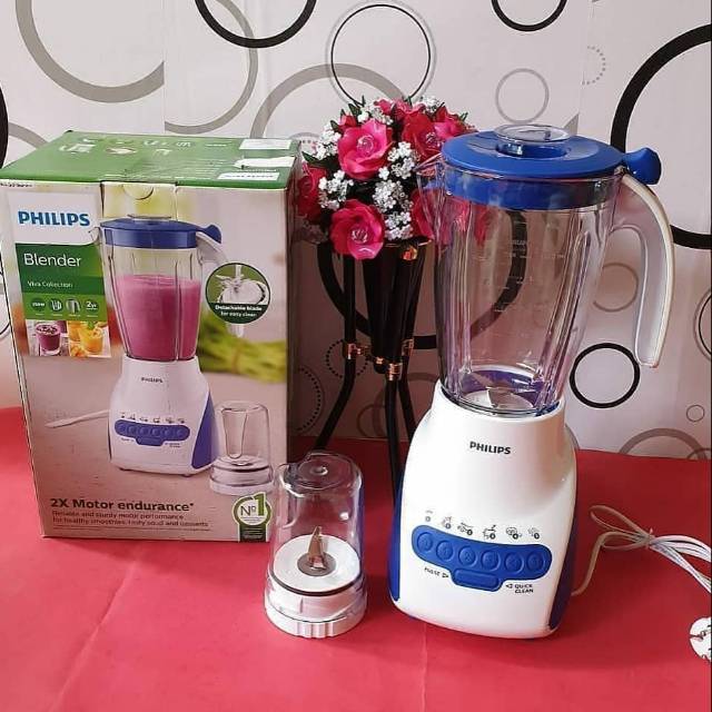 Jual Blender Philips HR2115 warna lengkap Garansi | Shopee Indonesia