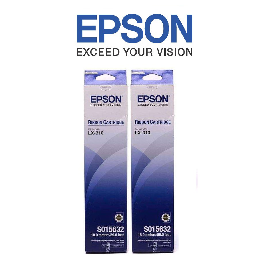 Jual Ribbon EPSON Original LX-310 ( 2 ut ) | Shopee Indonesia