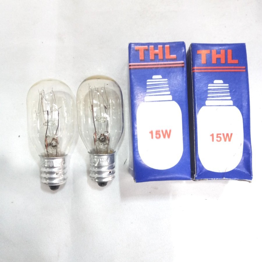 Jual LAMPU BOHLAM KULKAS E14 REFRIGERATOR LAMP 15W LAMPU CABE CAHAYA ...