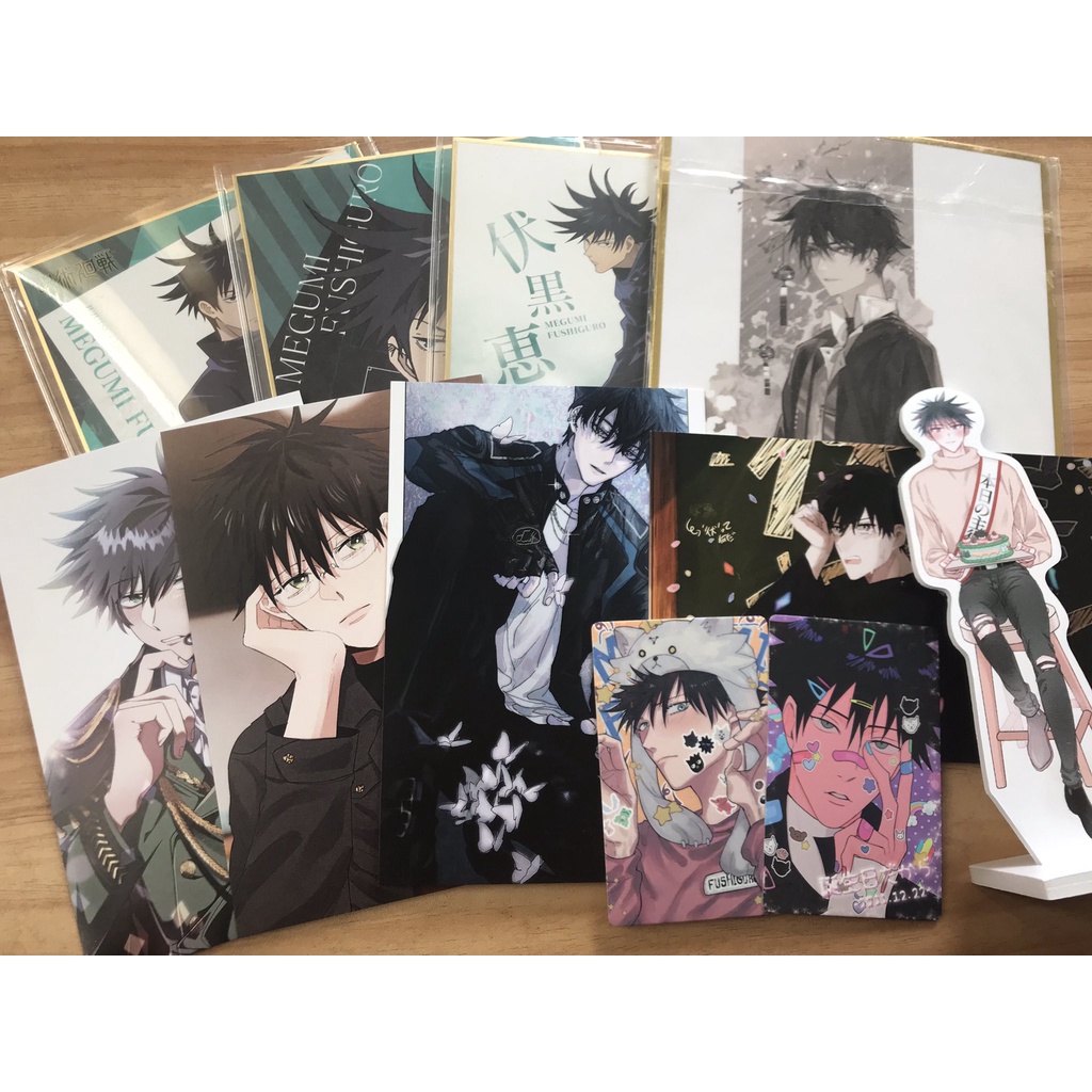 Jual Postcard Photocard Shikishi Standee Kertas Fushiguro Megumi ...