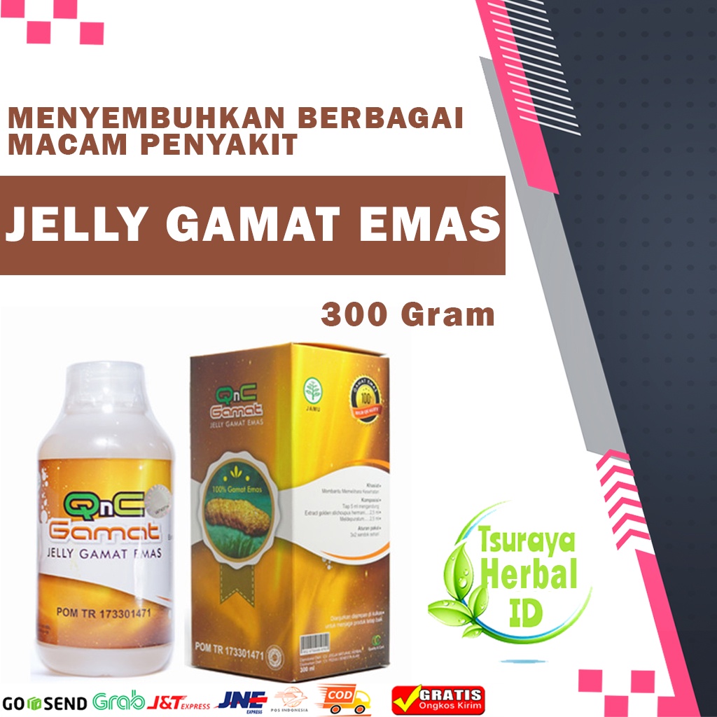 Jual QNC jelly gamat emas untuk hernia I QNC jelly gamat emas asli 100% ...