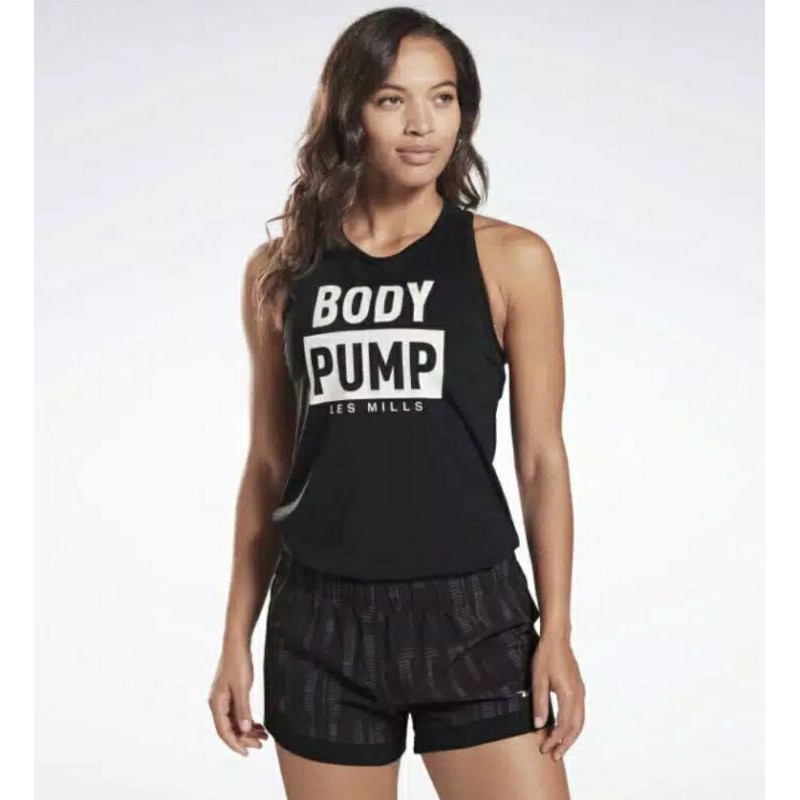 Jual Les Mills Reebok Woman Body Pump Tank Top | Shopee Indonesia