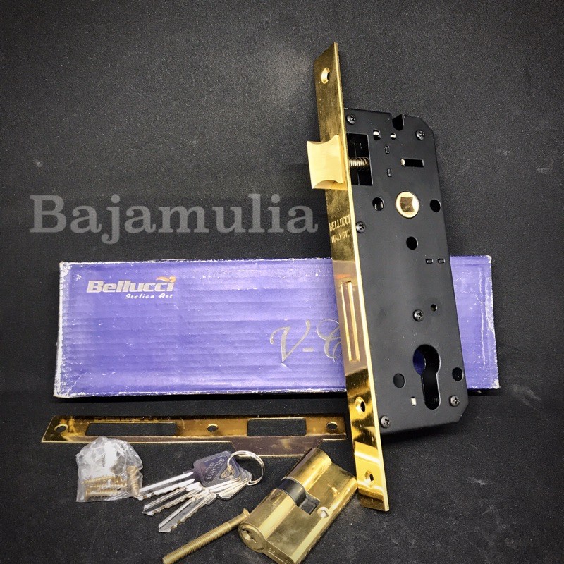 Jual body kunci bellucci / body lidah / daleman kunci / lockcase / body ...