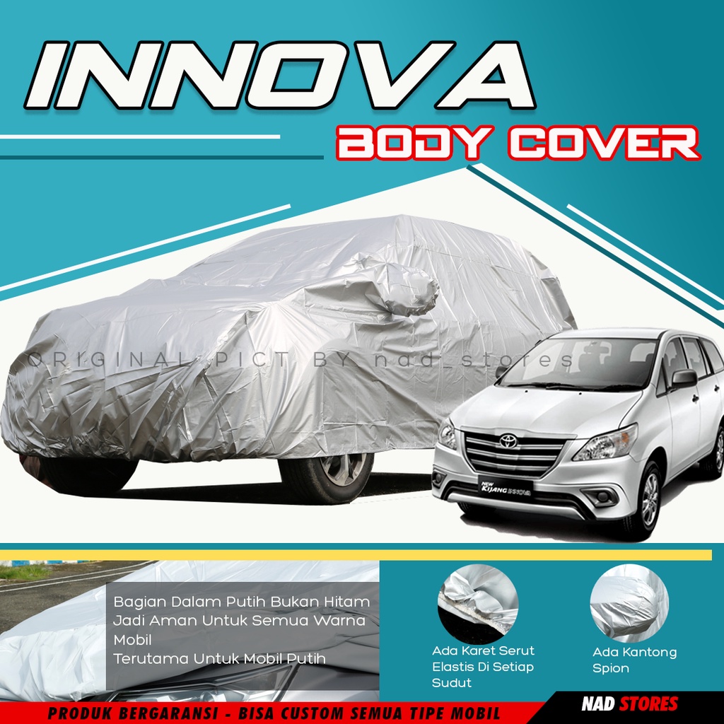 Jual Sarung Mobil INNOVA Body Cover mobil innova kijang Innova lama ...