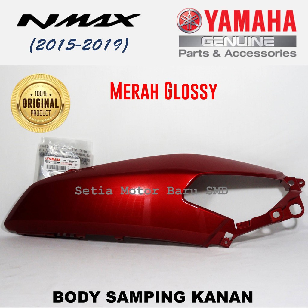 Jual Yamaha Cover Side Body Bodi Samping N Max Lama Nmax Old Merah ...