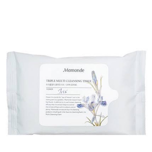 Jual MAMONDE TRIPLE MULTI CLEANSING TISSUE 20 pcs | Shopee Indonesia