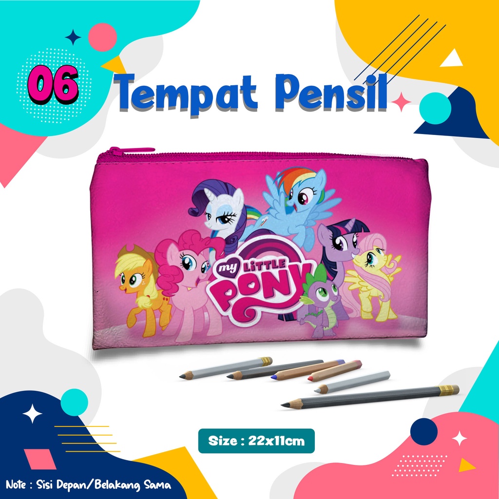 Jual Tempat Pensil Case Motif Gambar My Little Pony | Shopee Indonesia