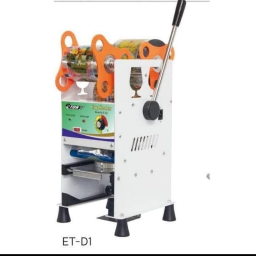 Jual Mesin ETON ET - D1 Lid Cup Sealer 12OZ - 22OZ / Mesin Buat seal ...