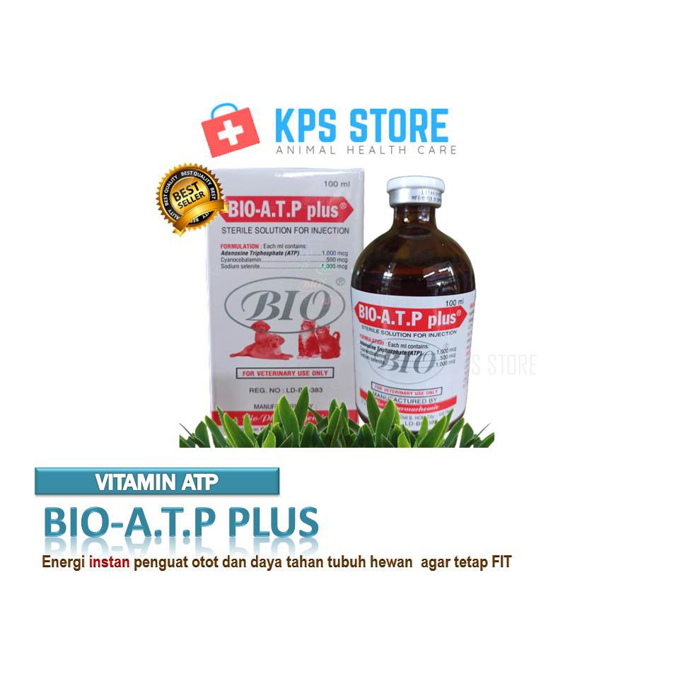 Jual BIO ATP Inj 100 ml / Energi instan siap pakai - ATP | Shopee Indonesia
