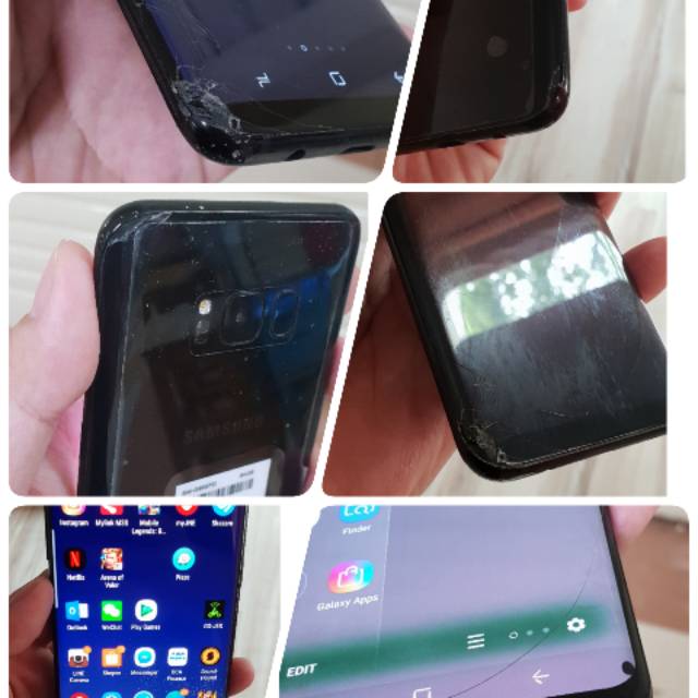 Jual Hp Samsung S8plus lcd retak | Shopee Indonesia