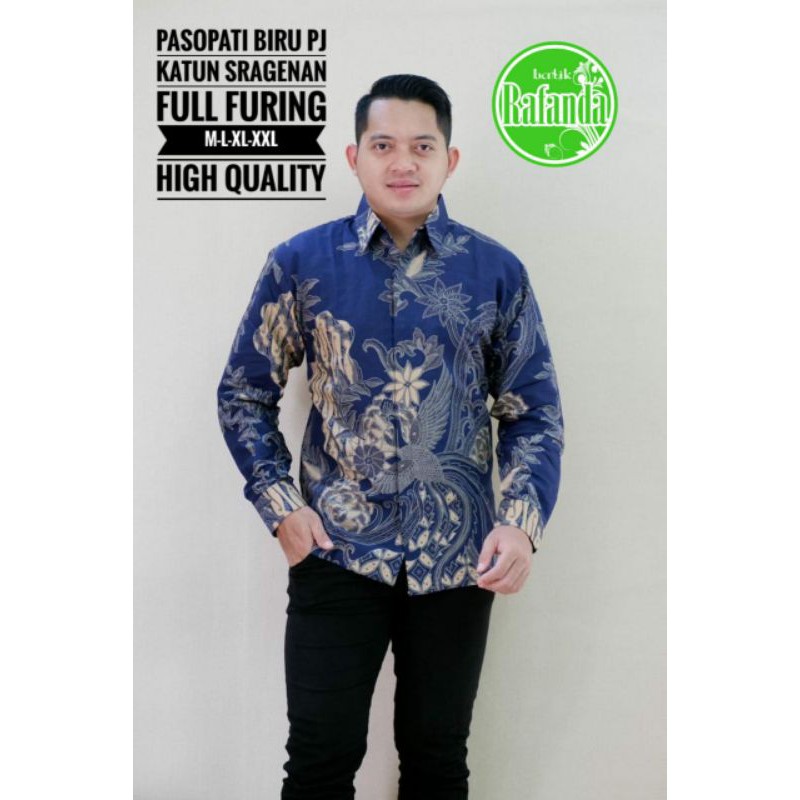 Jual KEMEJA BATIK SOLO PARANG LASEM MARAWI PEKSI SELING PASOPATI ABYSA ...