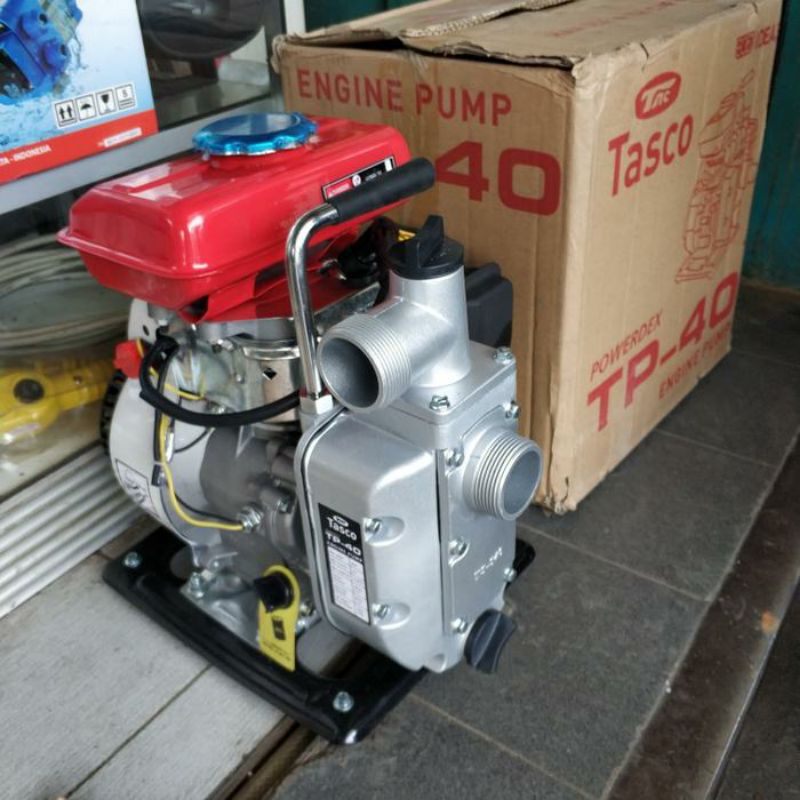 Jual Mesin Pompa Air - Alkon Tasco TP - 40 - 1.5 Inchi - 4 tak | Shopee Indonesia