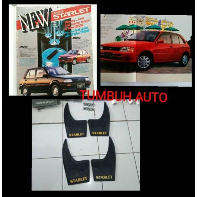 Jual Kepet Lumpur Roda Mud Guard isi 2 Biji UNIVERSAL TOYOTA STARLET ...