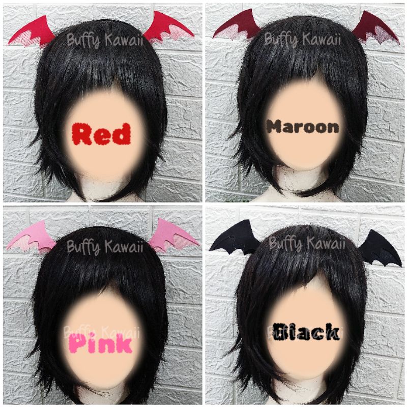 Jual Bando devil bat sayap kelelawar party halloween fashion gothic ...