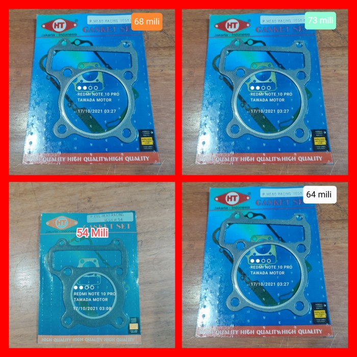 Jual PAKING RACING BLOK HEAD YAMAHA MIO MIO SOUL DIAMETER 54-63MILI ...