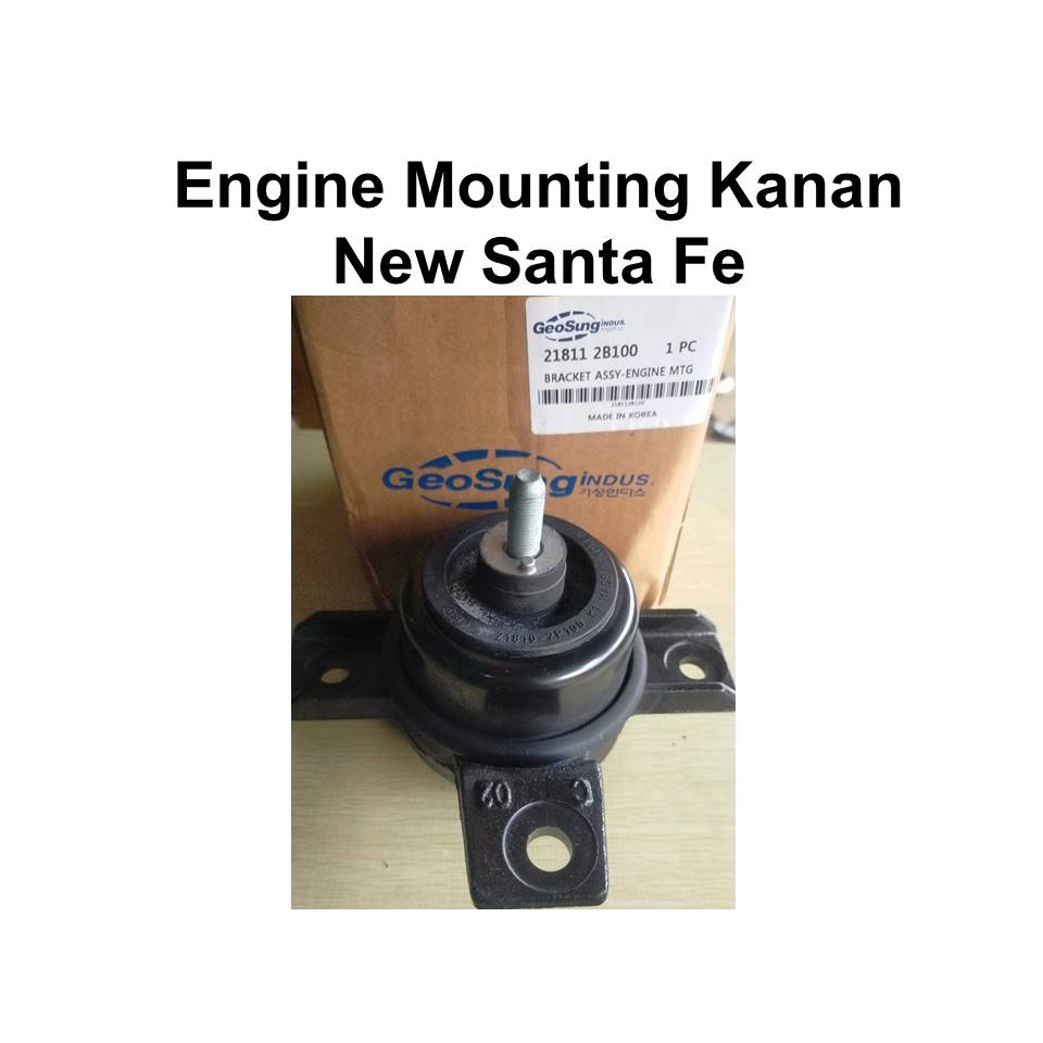 Jual Engine Mounting Kanan New Santa FE Tatakan Pangko Mesin Kanan New ...