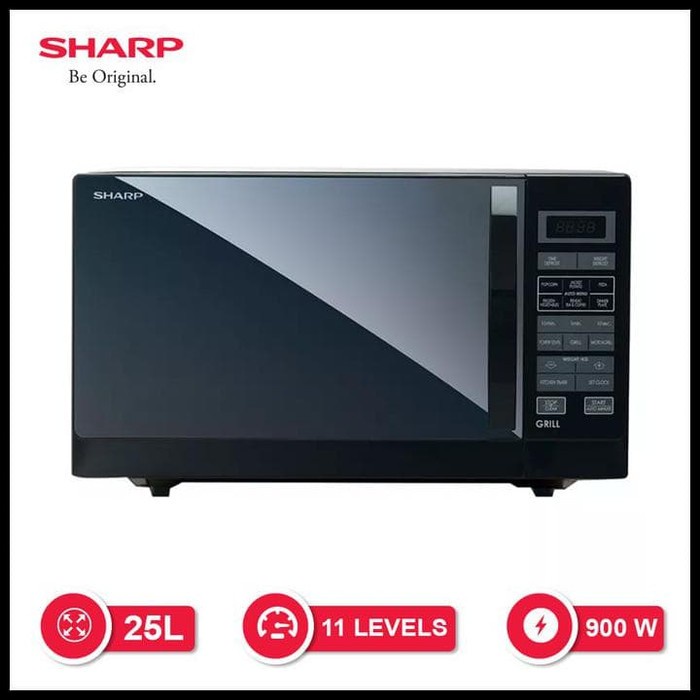 Jual Sharp Microwave Oven R-728(K)-IN With Grill 25L 11 Power Level ...
