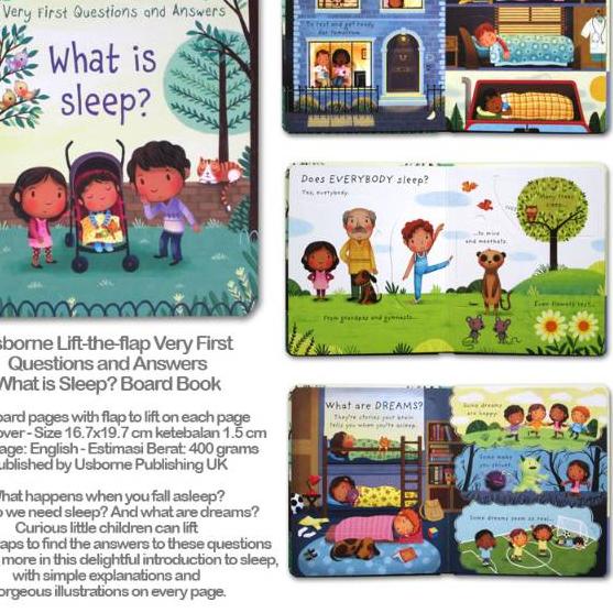 Jual Promo - Usborne Lift-the-flap Very First Questions and Answers ...