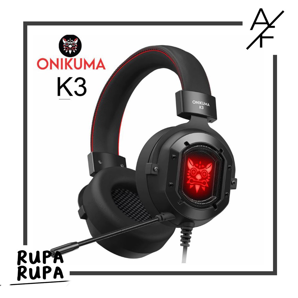 Jual Gaming Headset Super Bass RGB LED with Microphone - K3 | Shopee ...