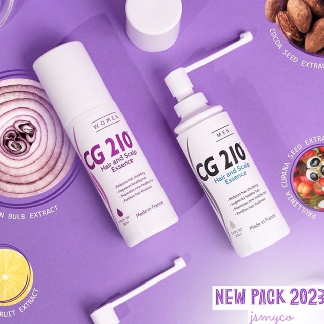 Jual CG210 Hair & Scalp Essence Stop HairFall - 80 ML READY | Shopee ...