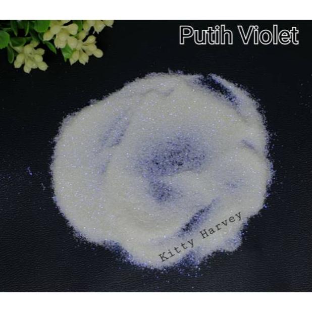 Jual Glitter Putih Violet | Henna Art | Shopee Indonesia