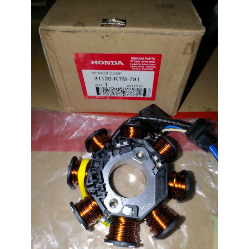 Jual Stator Comp Spul Supra x 125 injection old 31120KTM781 | Shopee Indonesia