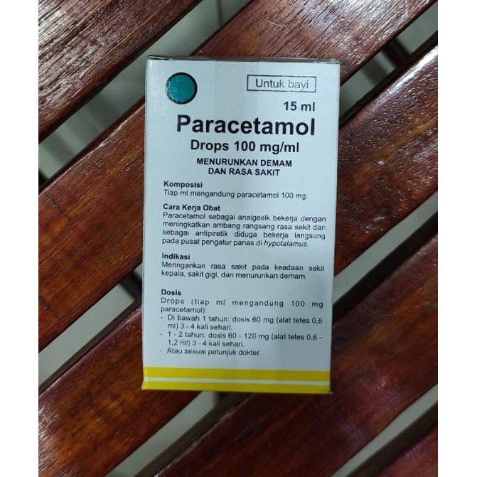 Jual Paracetamol Drop Generik 15 Ml / 100 Mg | Shopee Indonesia