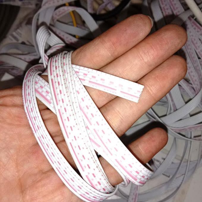 Jual Kabel Isi 6 Putih Cable Flat Per Meter Pcmelebik54 Buru Order ...