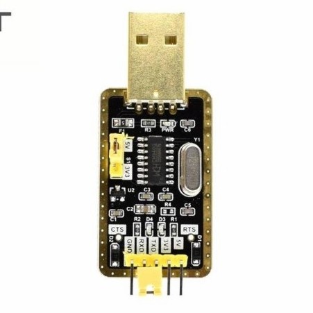 Jual Gilaa!!! Ch340G Usb To Serial Ttl Uart Converter Adapter Ch340 Dtr Cts + Kabel Murah ...