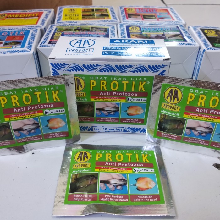 Jual Protik Anti Protozoa Obat Ikan Hias | Shopee Indonesia