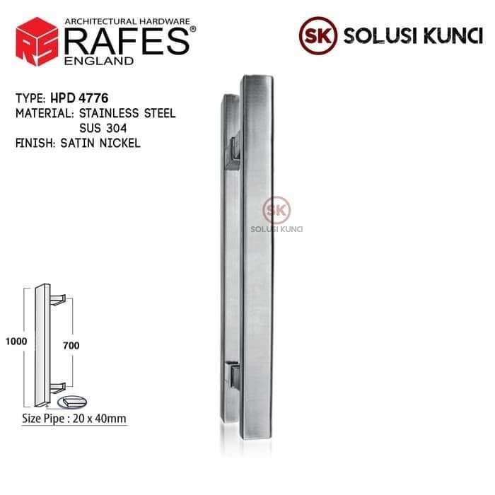 Jual Handle Pintu / Tarikan Pintu Depan RAFES ENGLAND SUS 304 (HPD 4776 ...