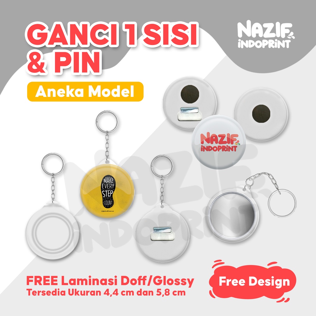 Jual Pin Magnet / Ganci Cermin / Pin Magnet Pembuka Botol / Ganci ...