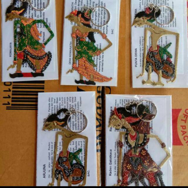 Jual gantungan kunci wayang kulit cantik | Shopee Indonesia