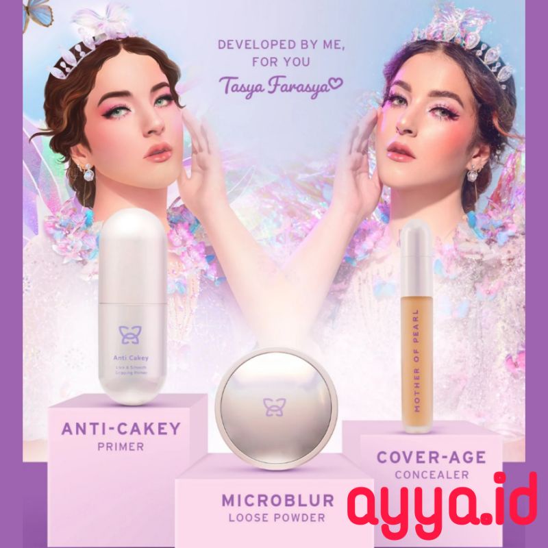 Jual Mother Of Pearl MOP Beauty Loose Powder | Primer | Concealer ...