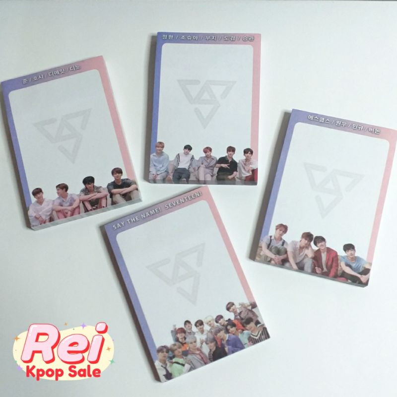 Jual SEVENTEEN Sticky Notes (UNOFFICIAL) | Shopee Indonesia