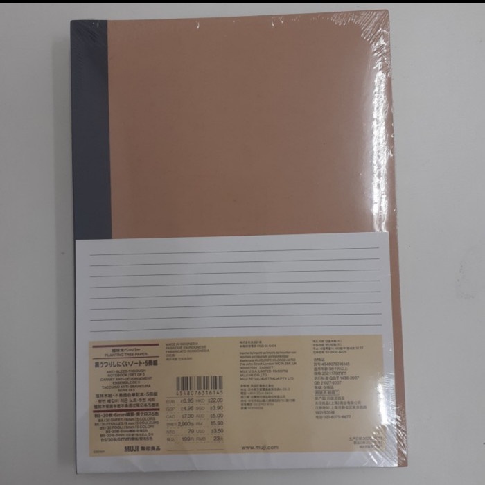 Jual Notebook Set B5 - Buku Tulis Muji B5 063 | Shopee Indonesia