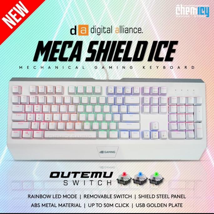 Jual Digital Alliance Meca Shield Ice Fullsize Mechanical Gaming ...