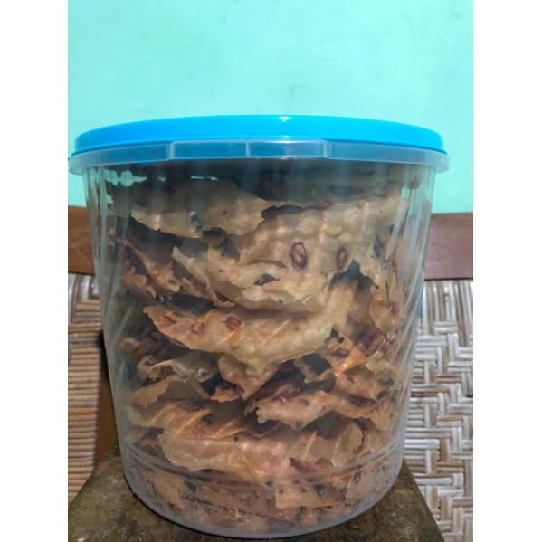 Jual PO peyek cabe toples 5 liter | Shopee Indonesia