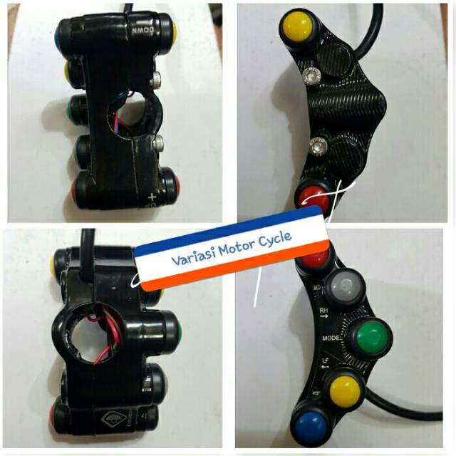 Jual saklar motor 7 Tombol universal / saklar 7 tombol | Shopee Indonesia