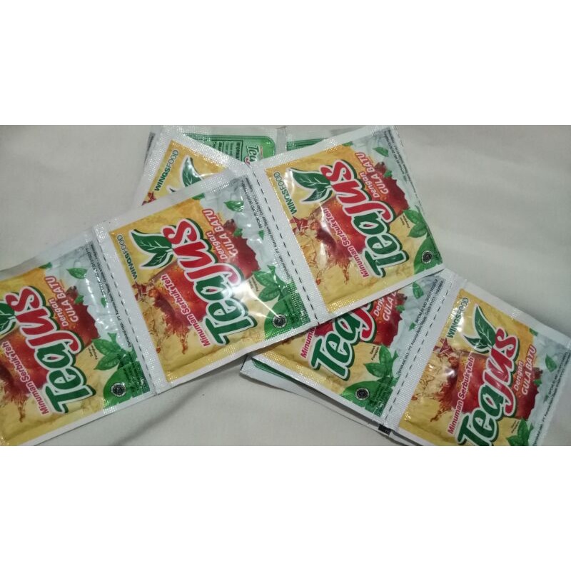 Jual Bubuk Minuman Teajus Gula Batu 10 Sachet | Shopee Indonesia