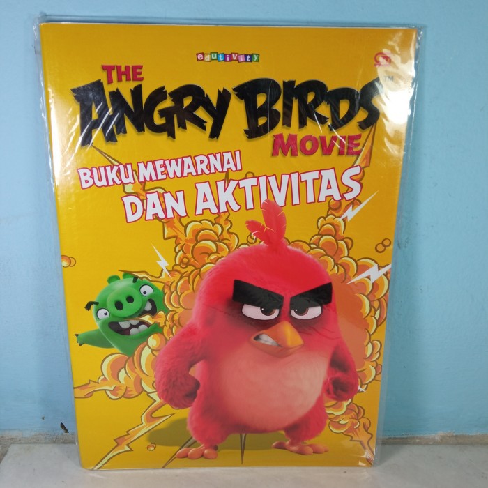 Jual THE ANGRY BIRDS MOVIE : BUKU MEWARNAI DAN AKTIVITAS | Shopee Indonesia