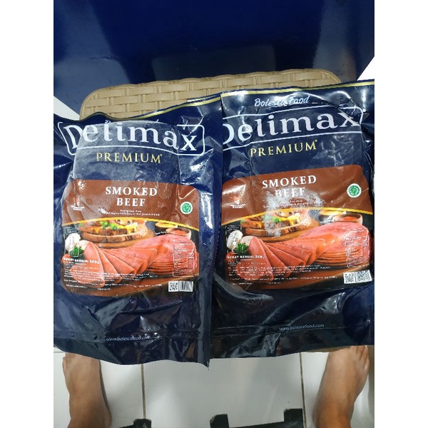 Jual Deli Max Smoked Beef 500g | Shopee Indonesia