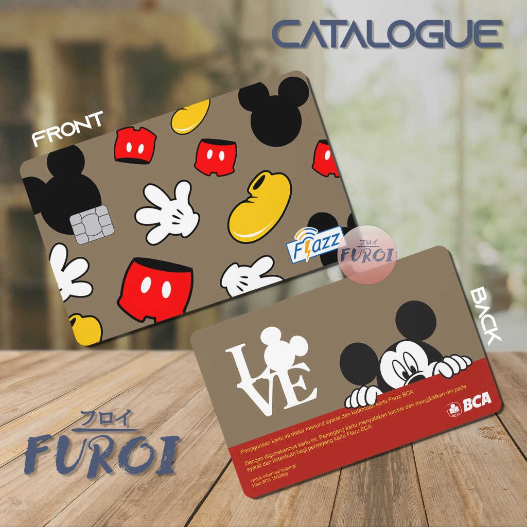 Jual Custom Flazz BCA | Custom Emoney Mandiri | Mickey Elements ...