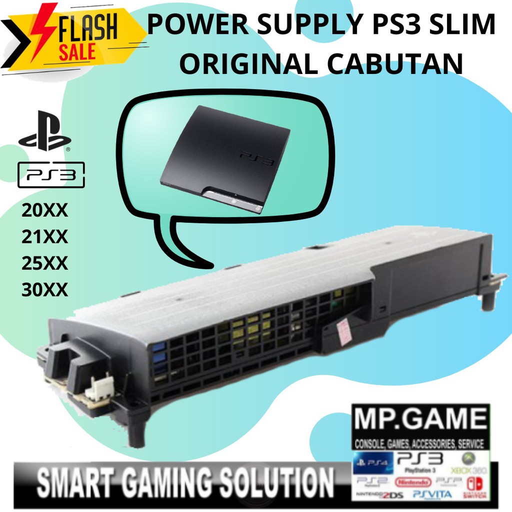 Jual POWER SUPPLY PS3 SLIM ORIGINAL Seri 2000 2100 2500 3000 | Shopee ...