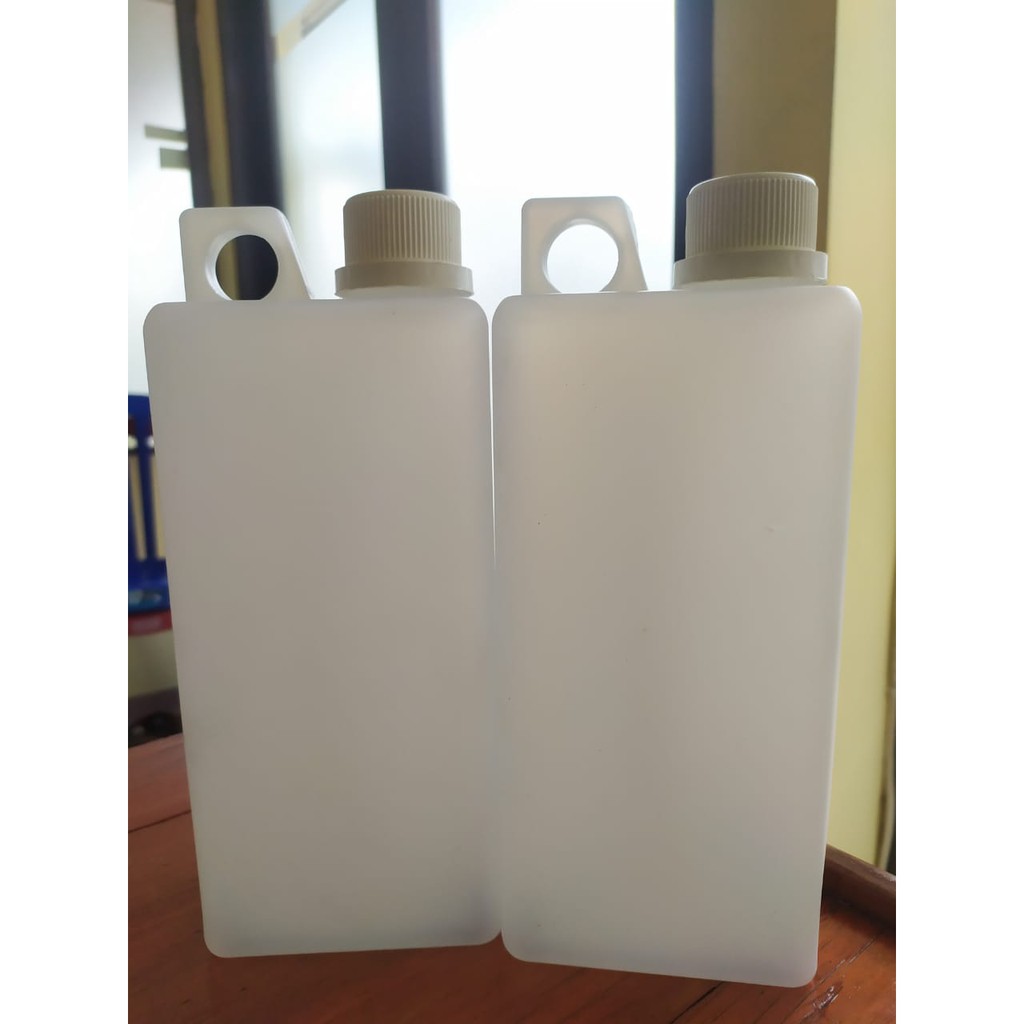 Jual Jerigen Plastik Tinggi HDPE Vol. 1000 ml / 1 Liter | Shopee Indonesia